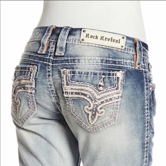 Rock Revival | Jeans | Rock Revival Womens Easy Stretch Bling Bootcut Jeans New | Poshmark